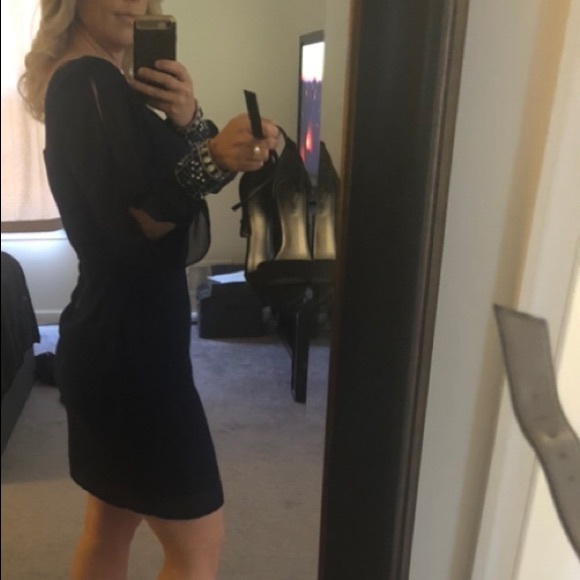 brigitte bailey | Dresses | Brigitte Bailey Navy Blue Dress | Poshmark